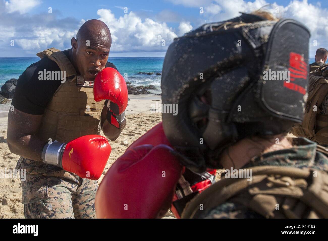 U.S. Marine Corps Staff Sgt. Nathaniel McDonald, the motor transport ...