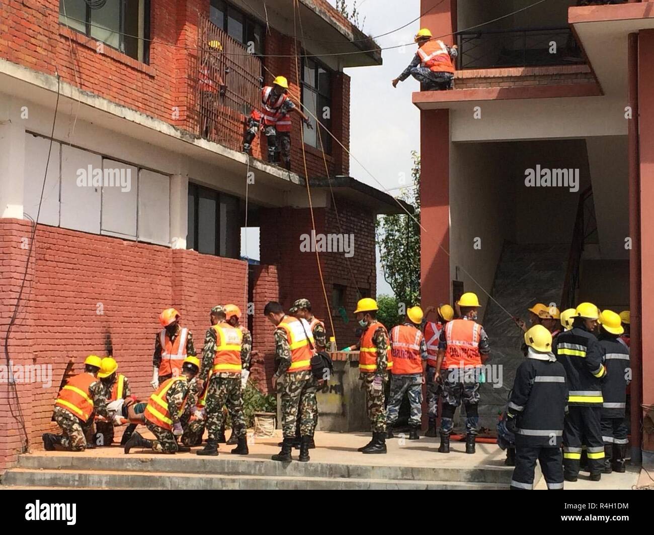 Tribhuvan international airport in kathmandu hi-res stock photography ...