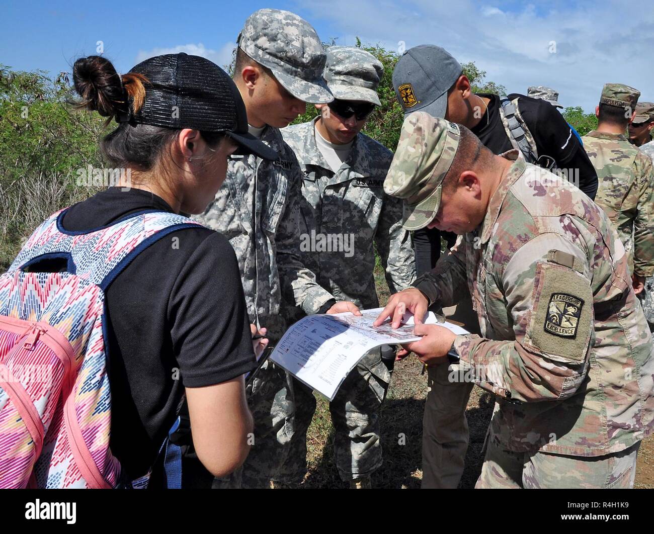Camp Santiago Joint Training Center hosted a group of 115 cadets and 11 ...
