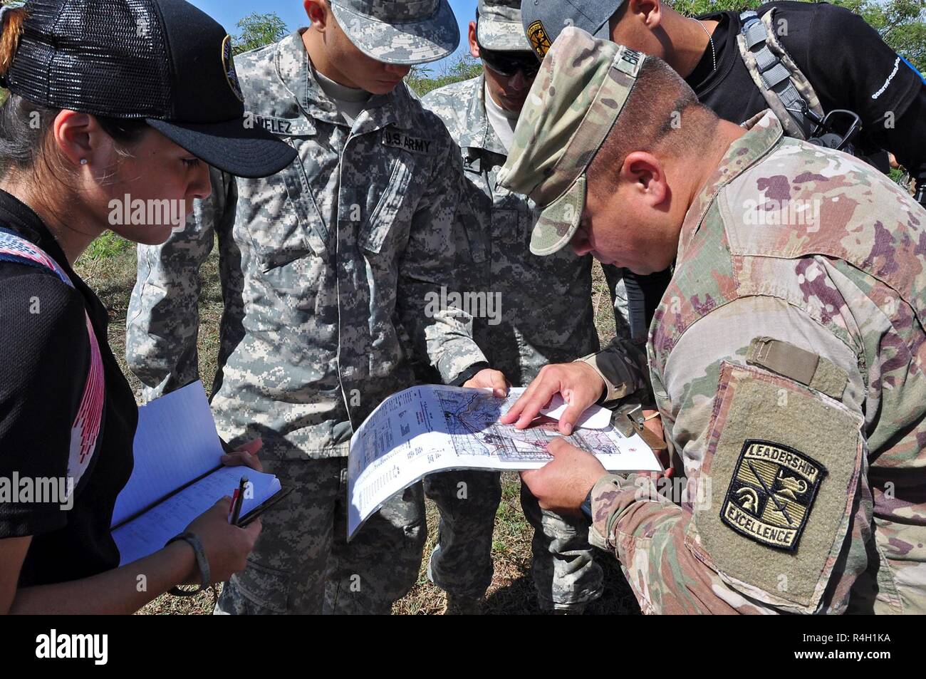 Camp Santiago Joint Training Center hosted a group of 115 cadets and 11 ...