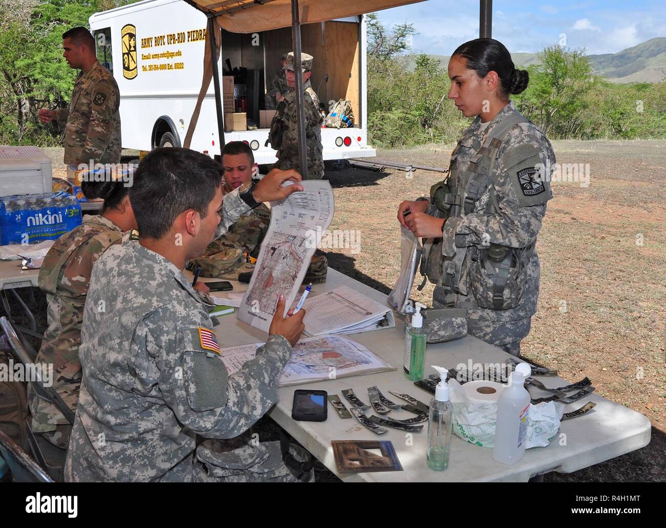 Camp Santiago Joint Training Center hosted a group of 115 cadets and 11 ...