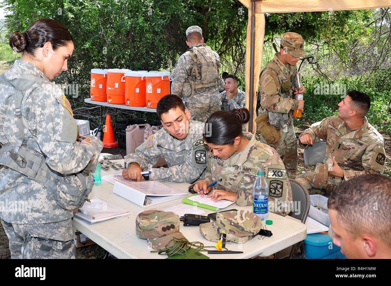 Camp Santiago Joint Training Center hosted a group of 115 cadets and 11 ...
