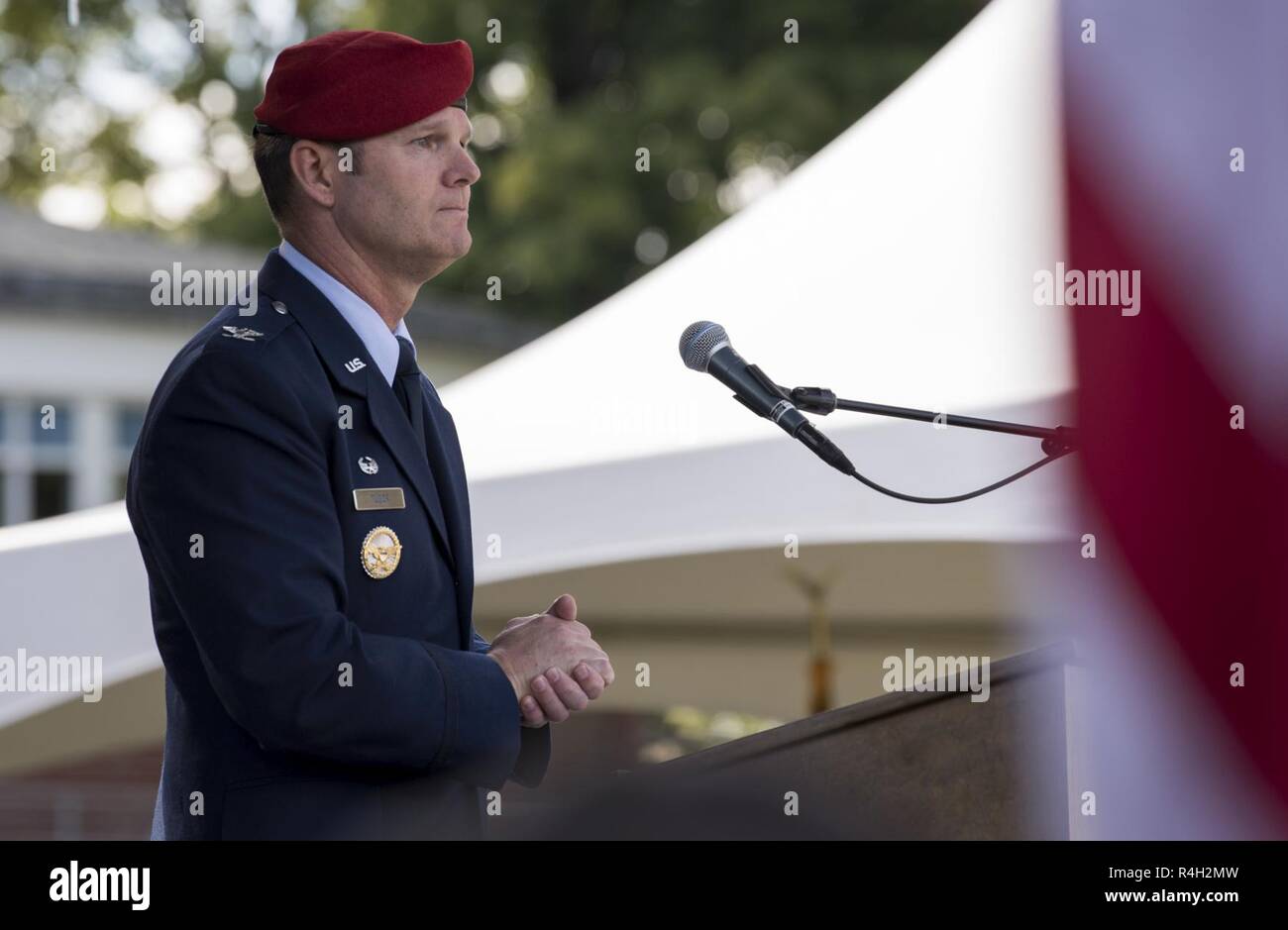 U.S. Air Force Col. Claude Tudor, 24th Special Operations Wing ...