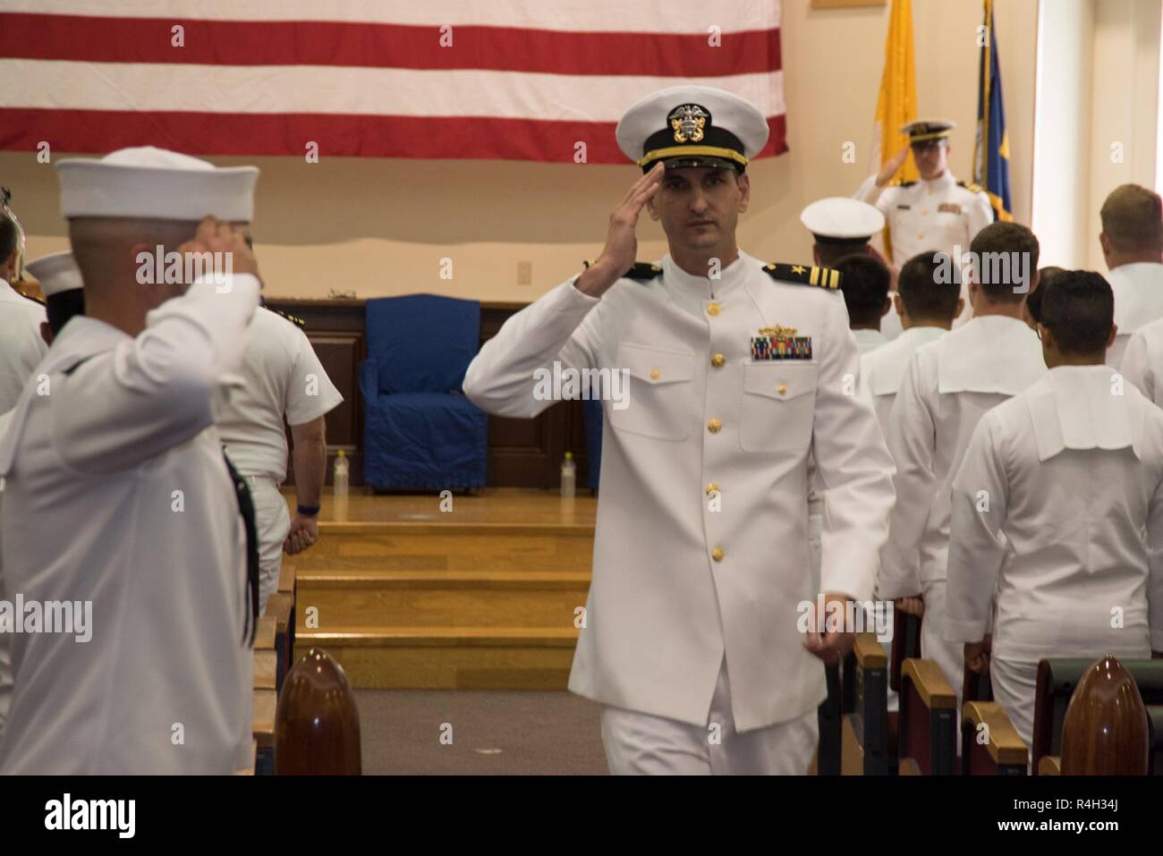 SASEBO, Japan (October, 1, 2018) Lt. Cmdr. Bobby Wayland, commanding ...