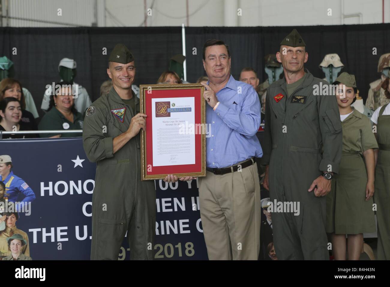 The Commanding Officer of Marine Corps Air Station Miramar, Col ...