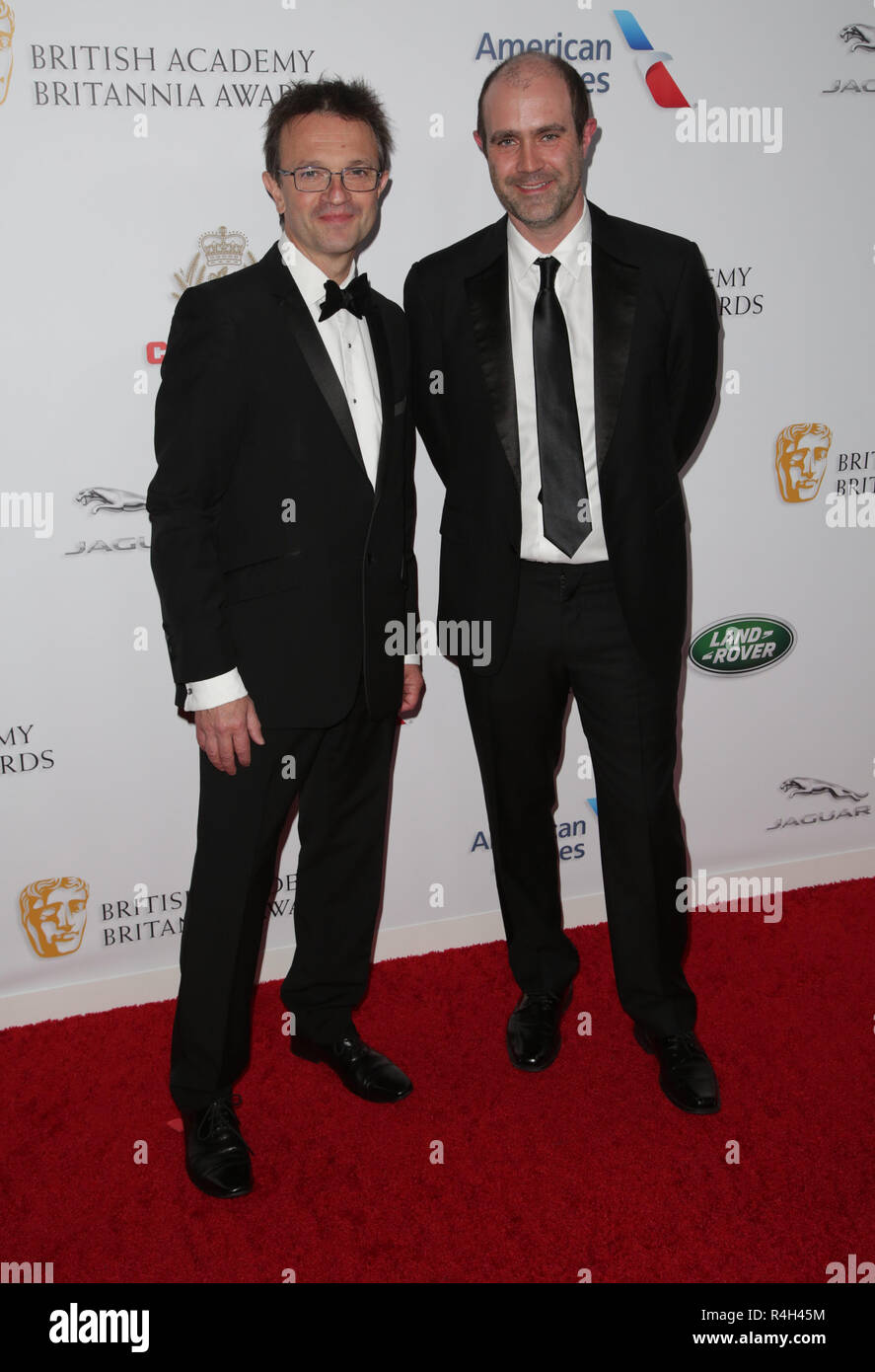 Celebrities attend 2018 British Academy Britannia Awards at The Beverly ...