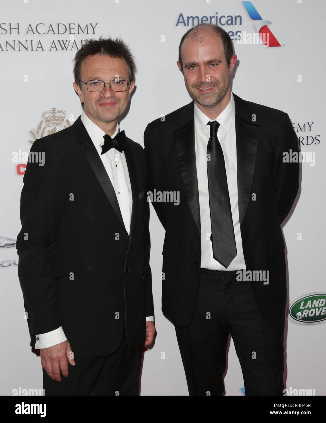 Celebrities attend 2018 British Academy Britannia Awards at The Beverly ...