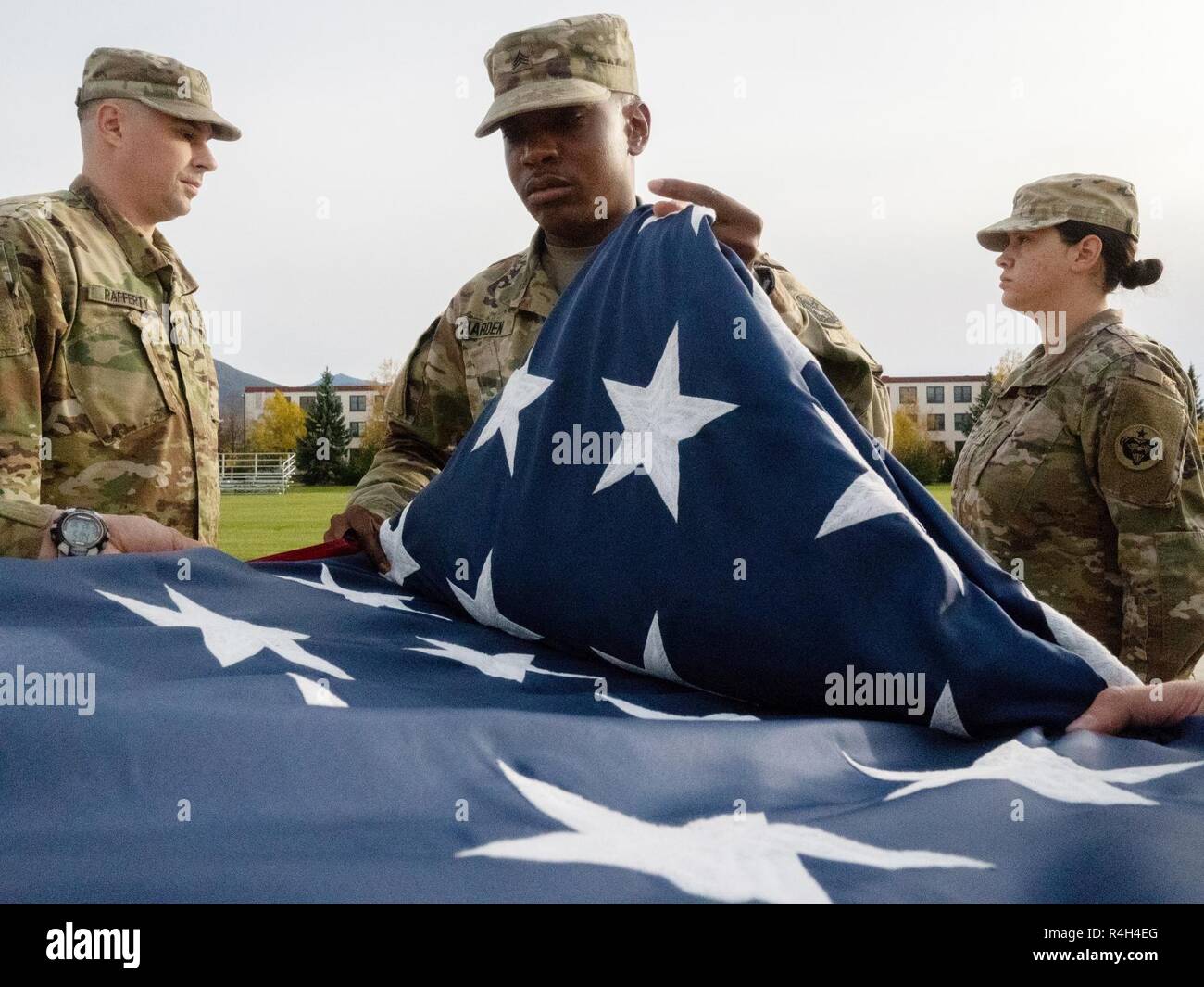 Army Sgt. Mar’Ta Harden, a native of Chicago, Ill., assigned to the ...