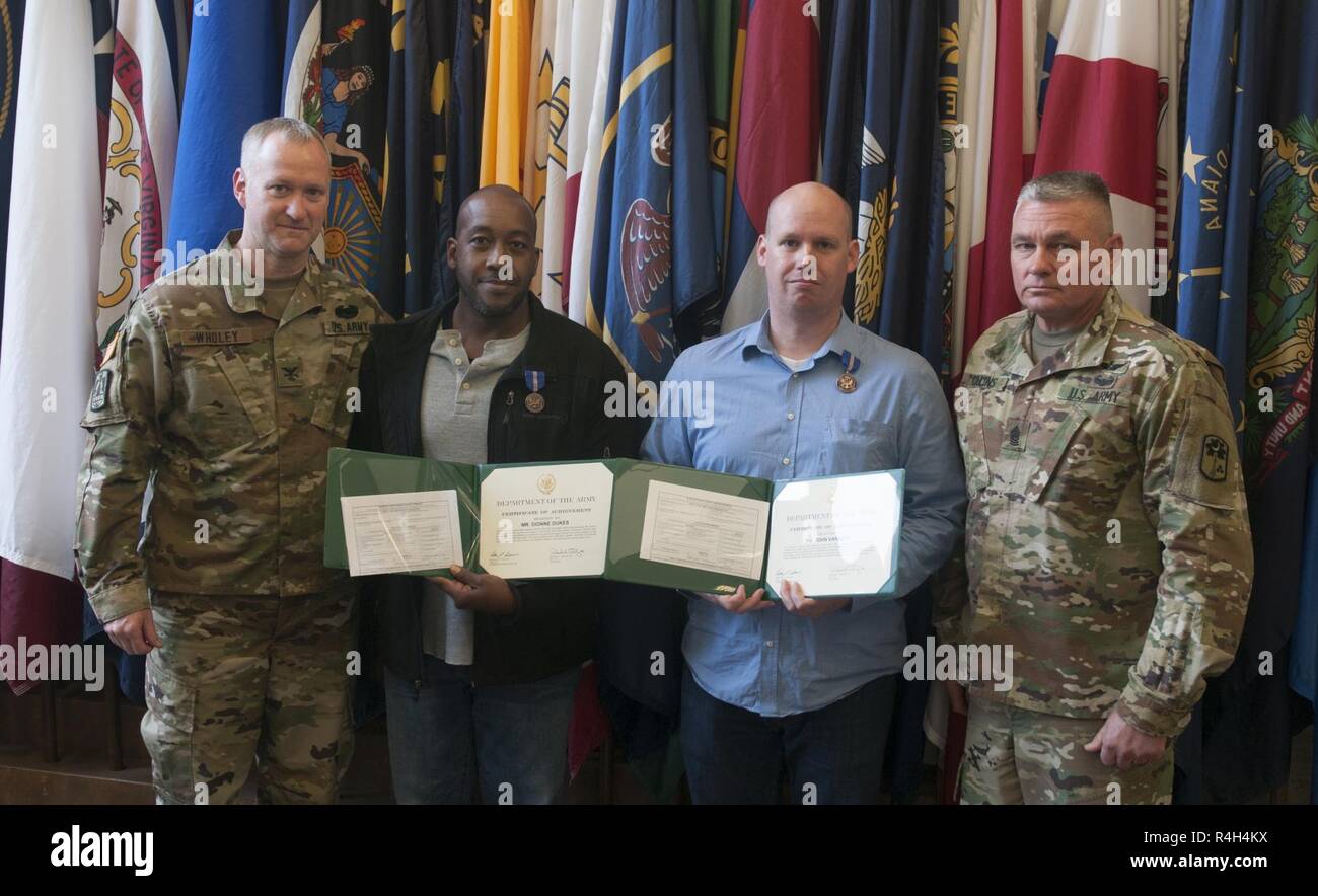 Col. Richard A. Wholey Jr., Commander, 678th ADA BDE, South Carolina ...