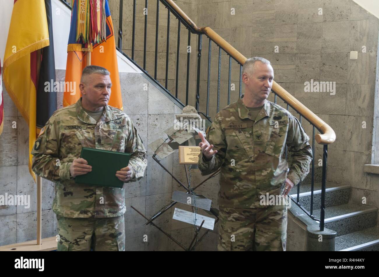 Col. Richard A. Wholey Jr., Commander, 678th ADA BDE, South Carolina ...
