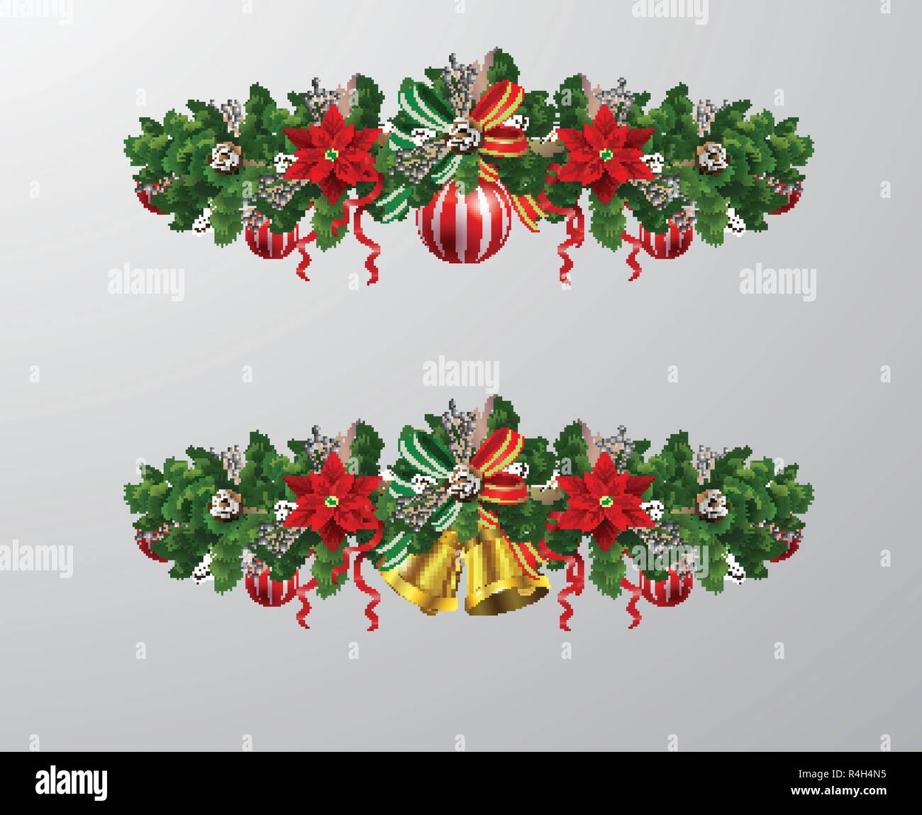 Christmas tree decorations hanging Stock Vector Images - Alamy
