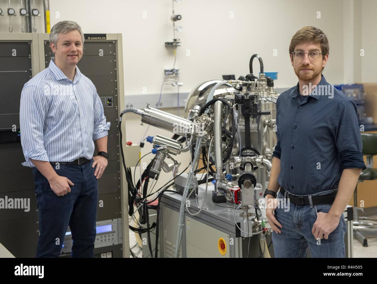 U.S. Army Research Laboratory scientists Dr. David Baker and Dr. Joshua ...