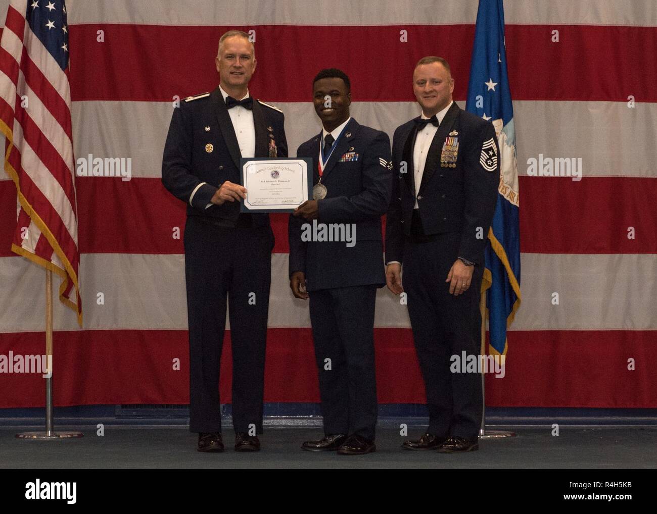 Airmen from class 18-7 are recognized for their completion of Airman ...