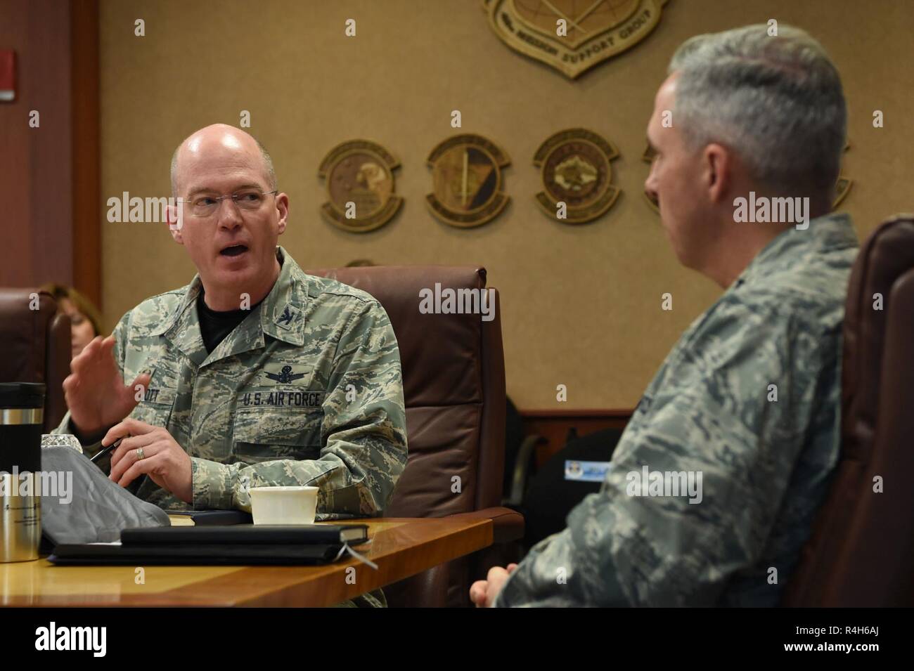 Buckley mission control station hi-res stock photography and images - Alamy