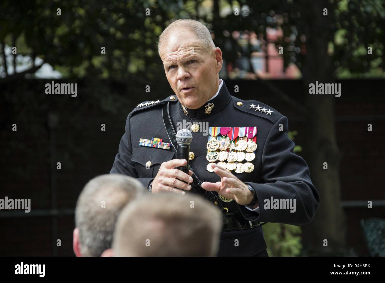 Commandant of the Marine Corps Gen. Robert B. Neller speaks during the ...