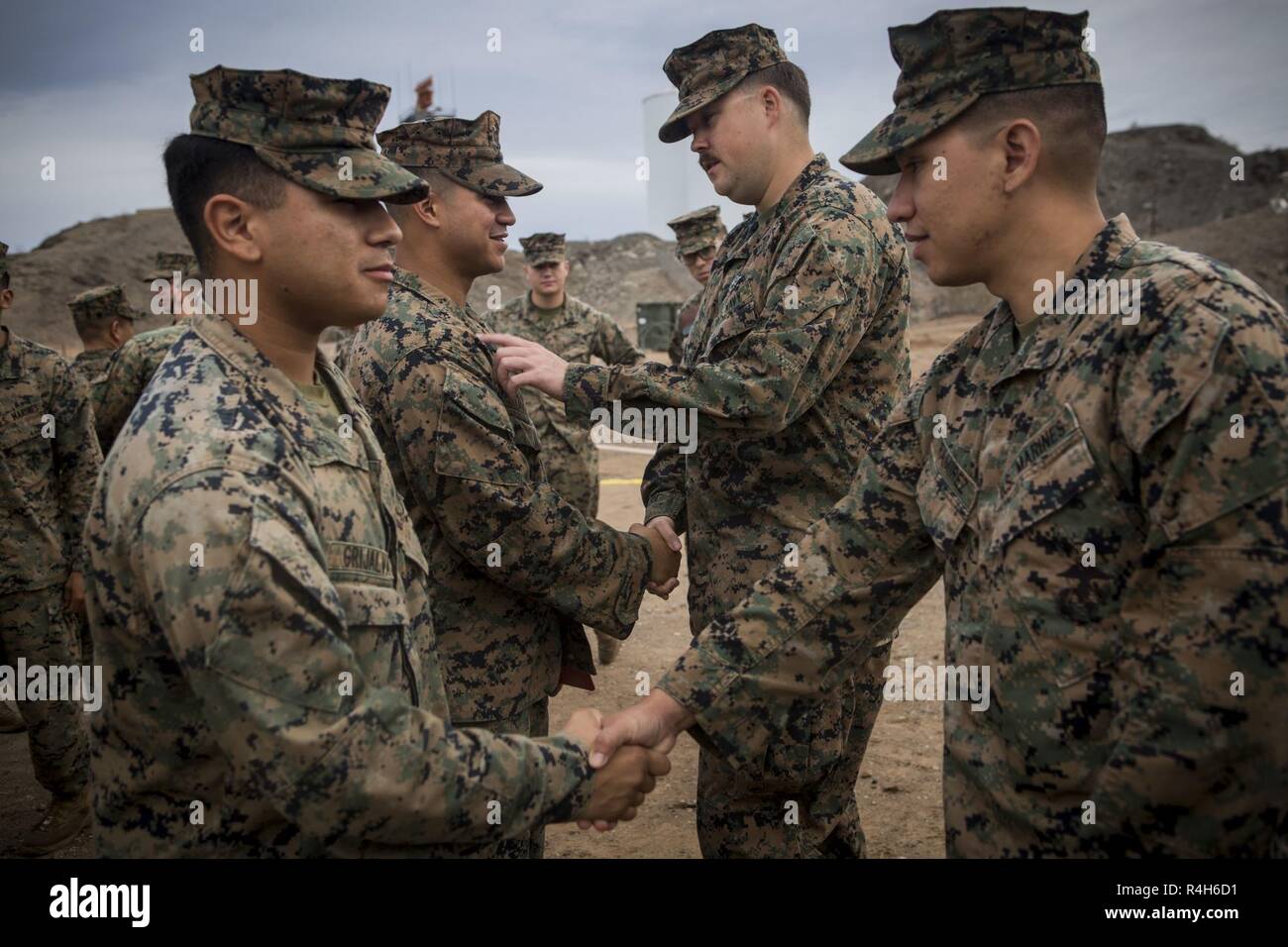 U.S. Marines with the Special Purpose Marine Air-Ground Task Force ...