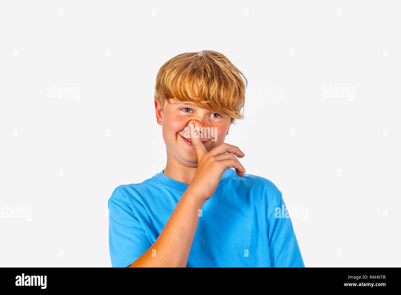 cute bold faced boy Stock Photo - Alamy