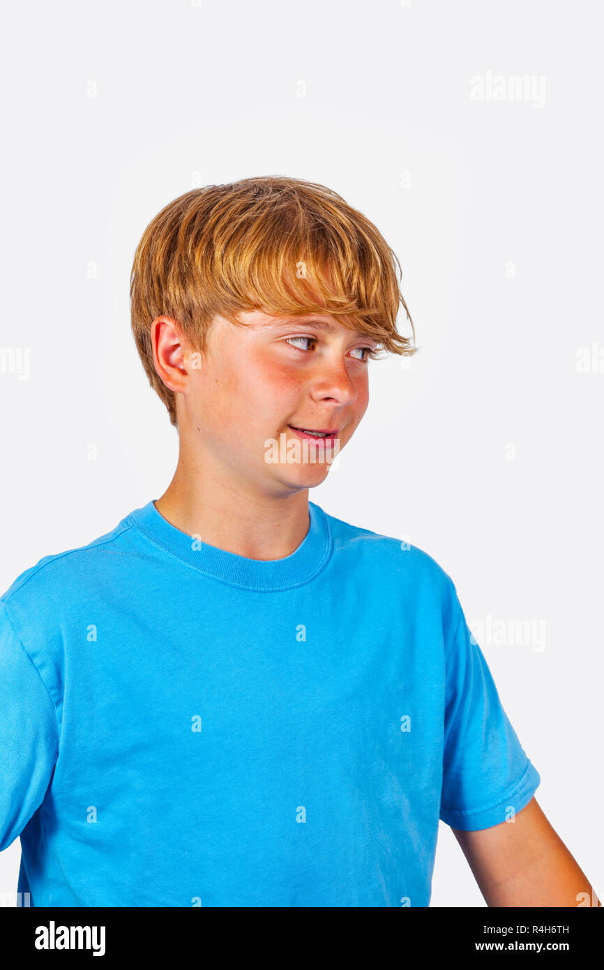 cute bold faced boy Stock Photo - Alamy