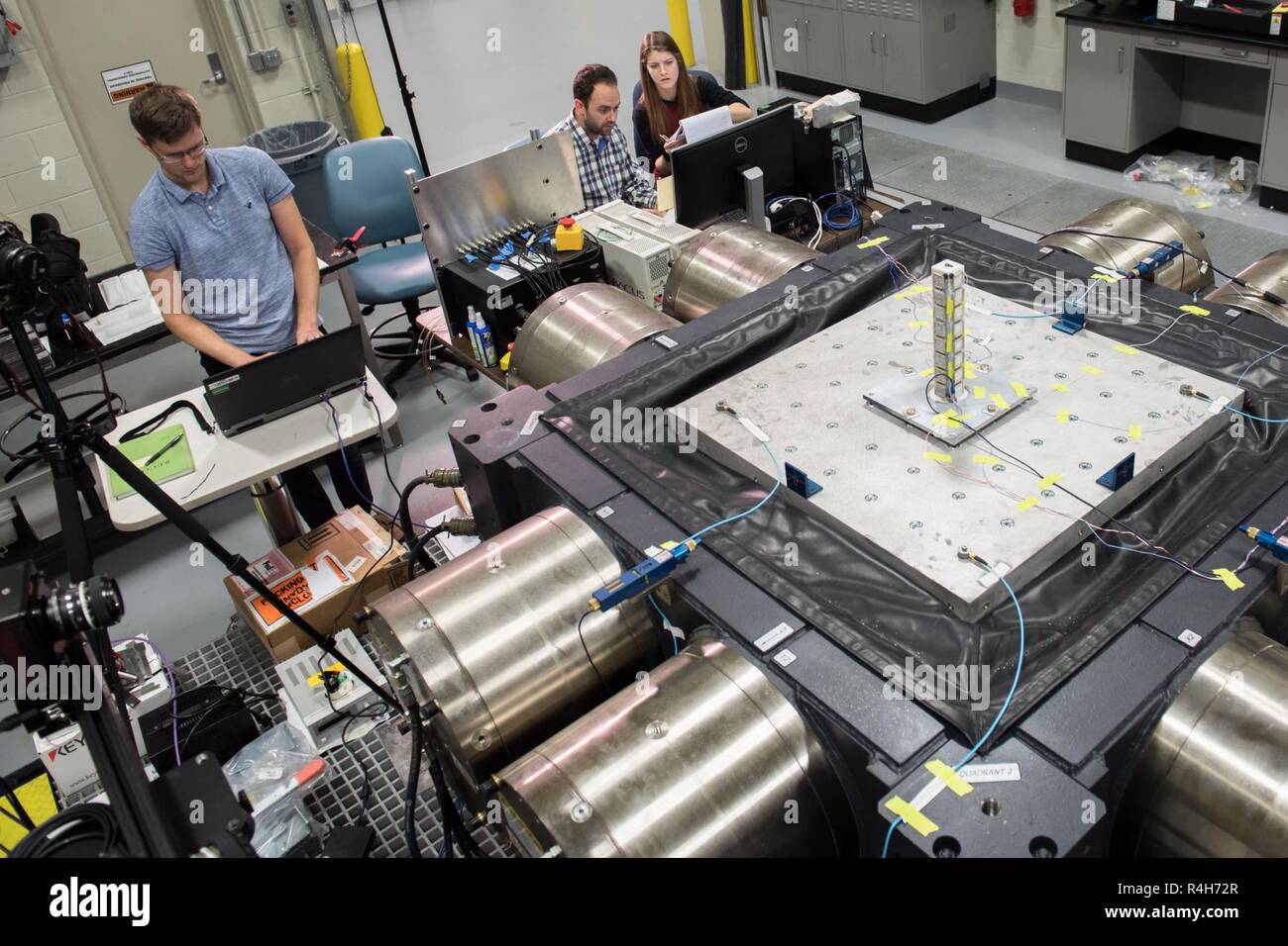 The U.S. Army Research Laboratory uses the “Shaker” to conduct ...