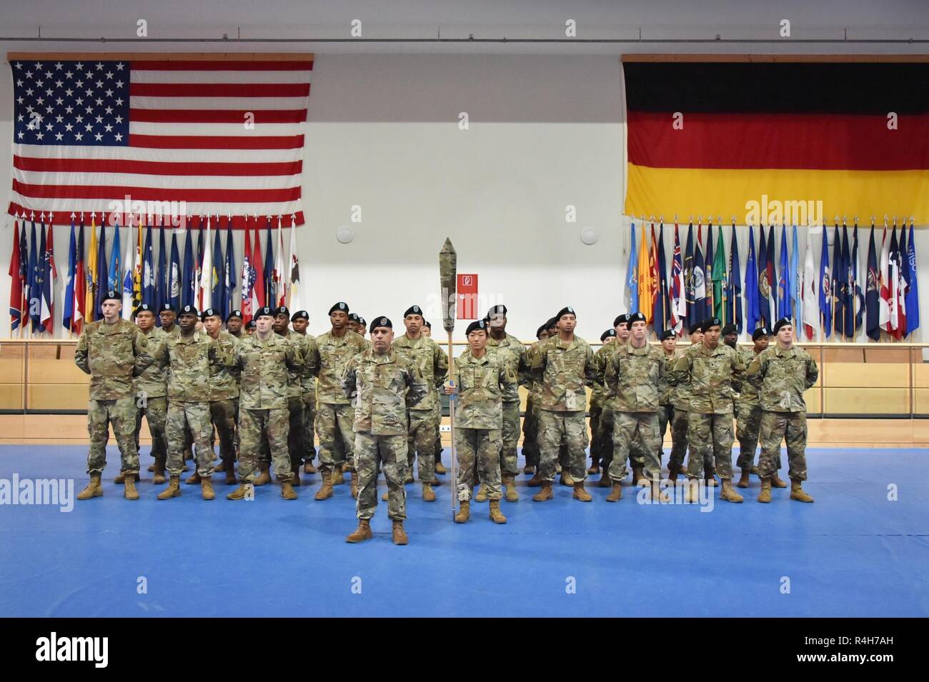 U.S. Soldiers with 493rd Petroleum Support Company, 18th Combat ...