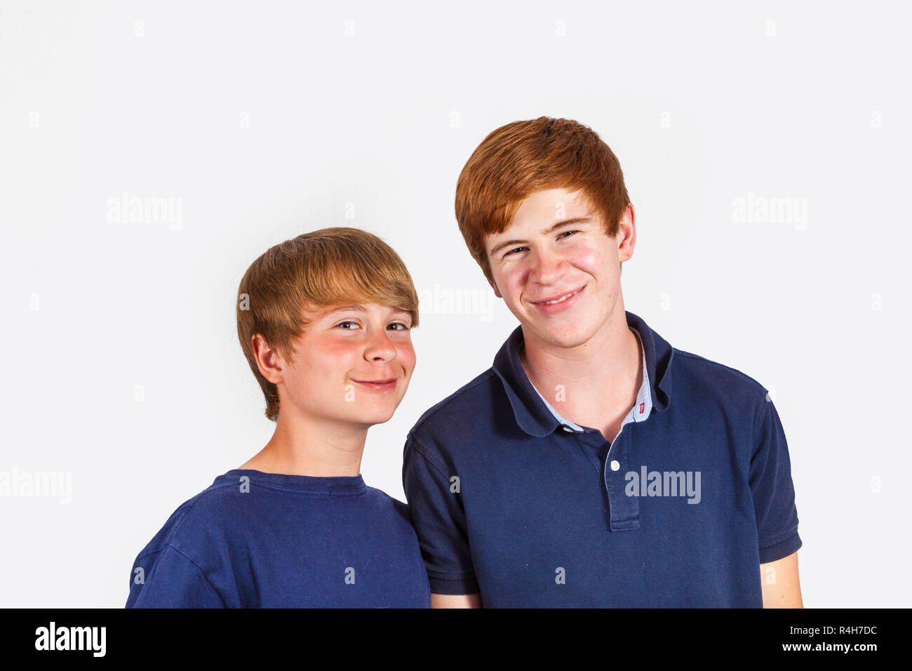 cute handsome brothers having fun together Stock Photo - Alamy