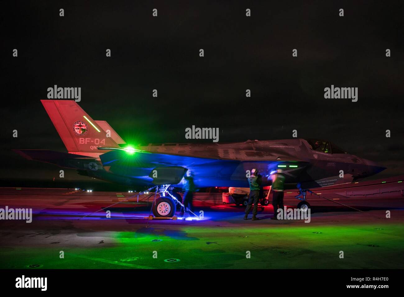 F-35 Lightning fighter jets have conducted their first night flying ...