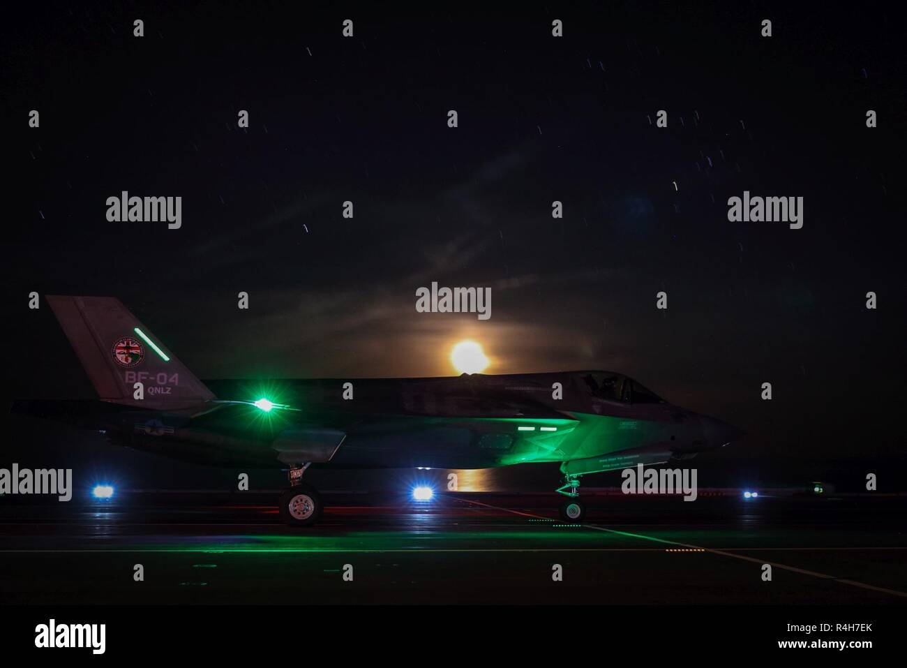F-35 Lightning fighter jets have conducted their first night flying ...
