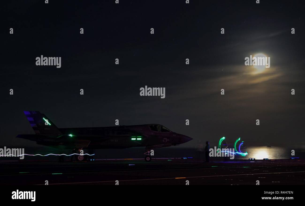 F-35 Lightning fighter jets have conducted their first night flying ...