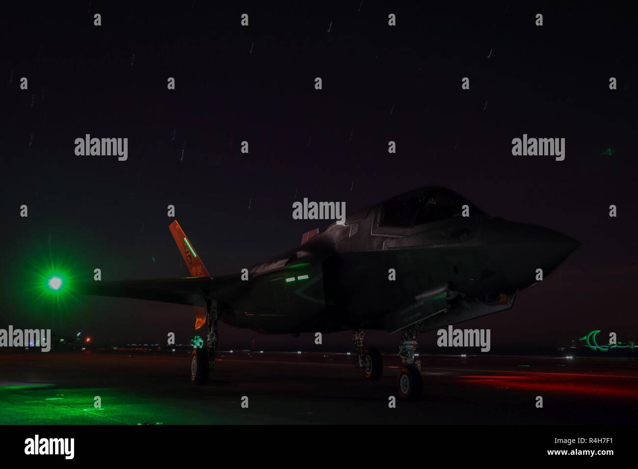 F-35 Lightning fighter jets have conducted their first night flying ...