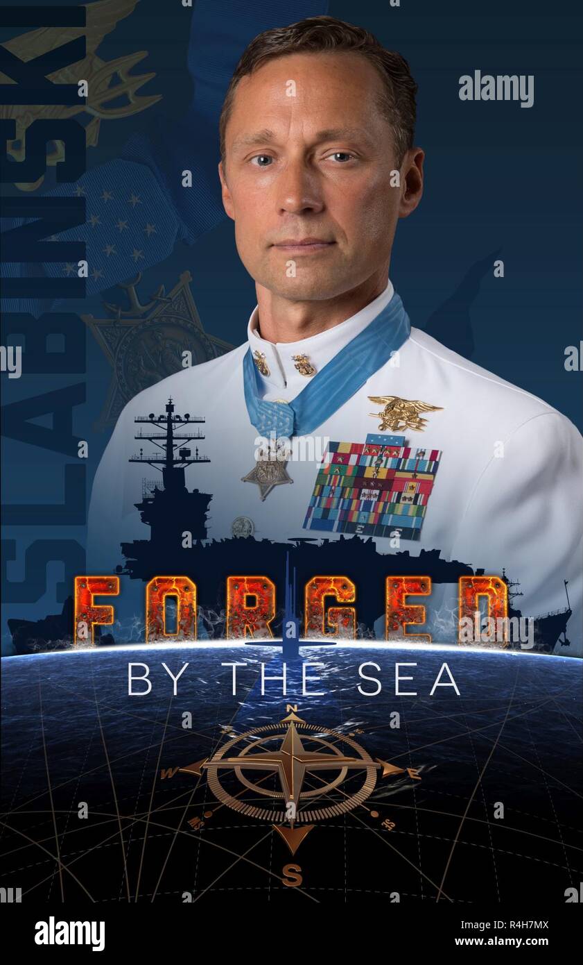 US Navy Forged by the Sea Poster featuring Britt K. Slabinski Stock ...