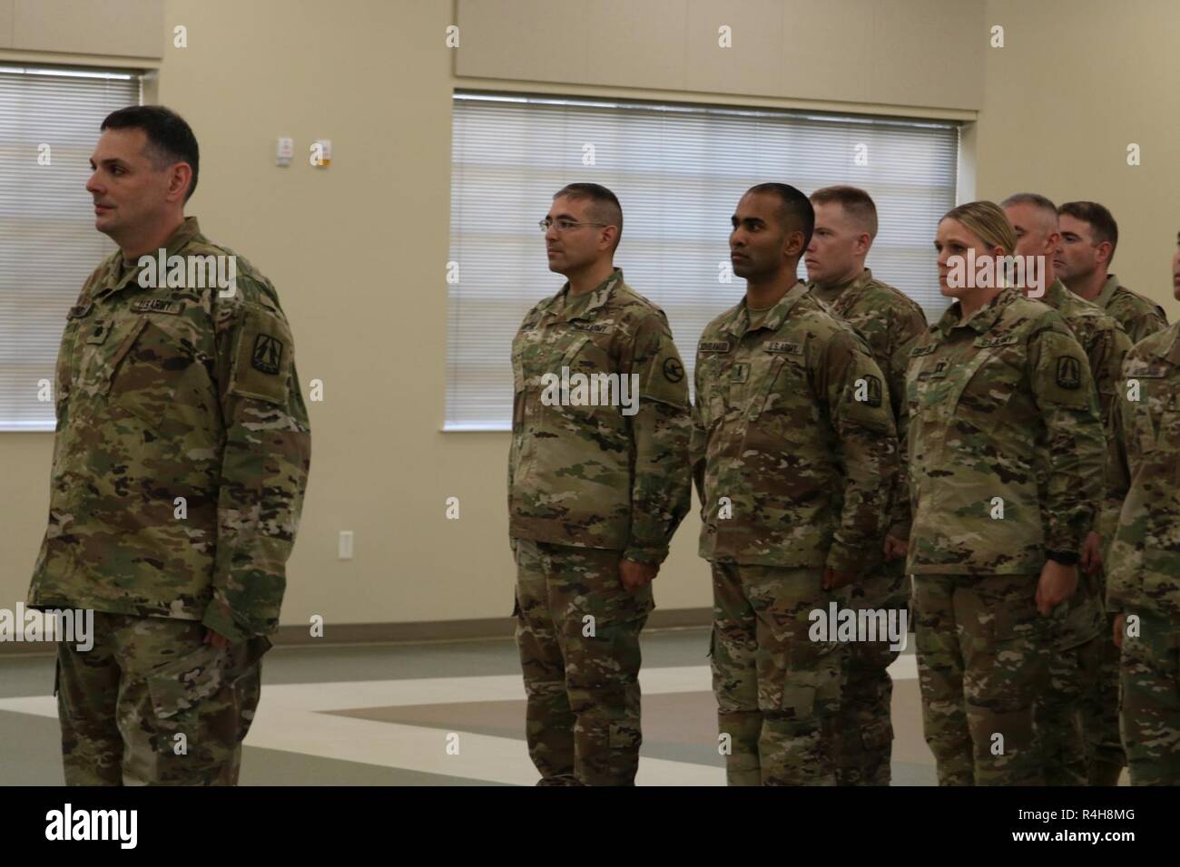 U.S. Army Lt. Col. David Spindler, Detachment 5 commander, Western ...