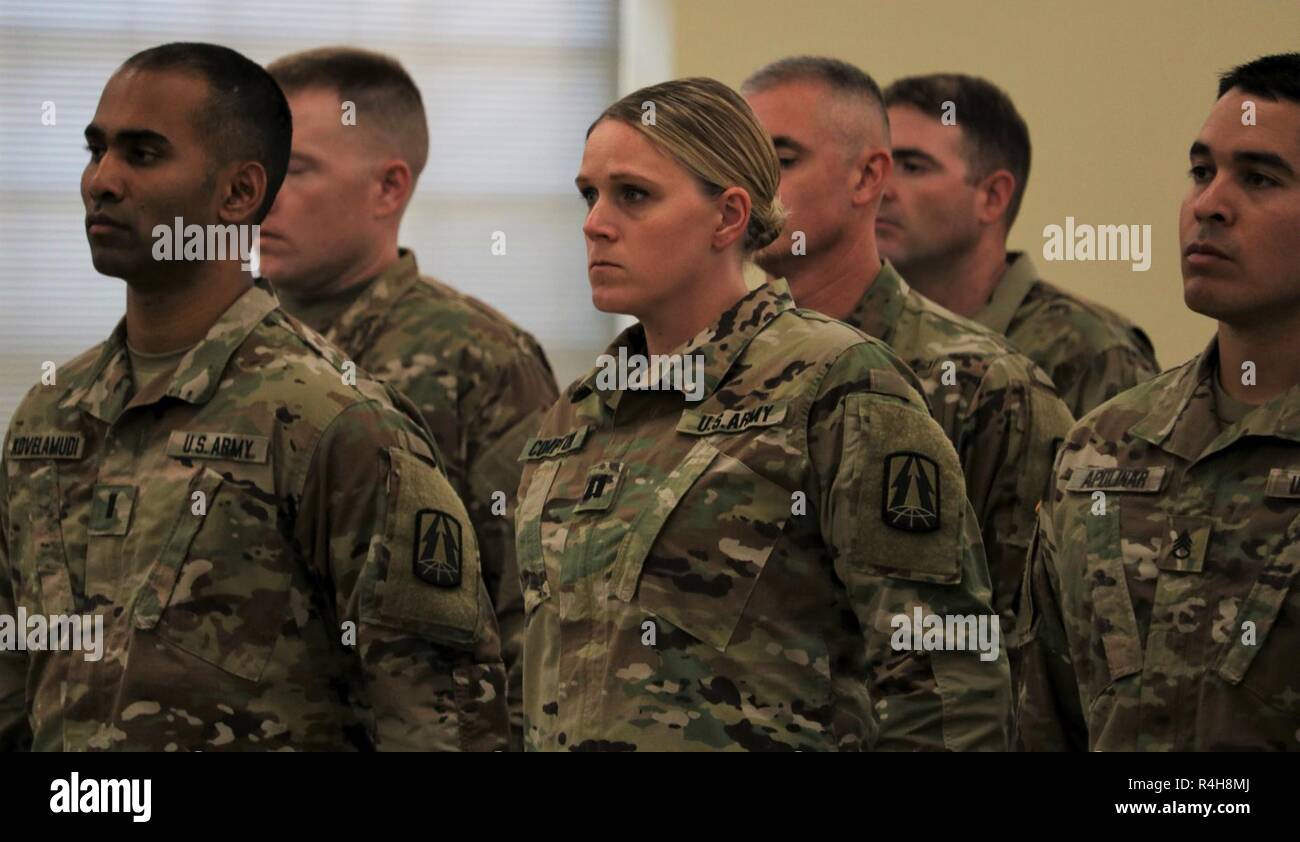 U.S. Army Capt. Courtney Compton, currently assigned to Detachment 5 ...