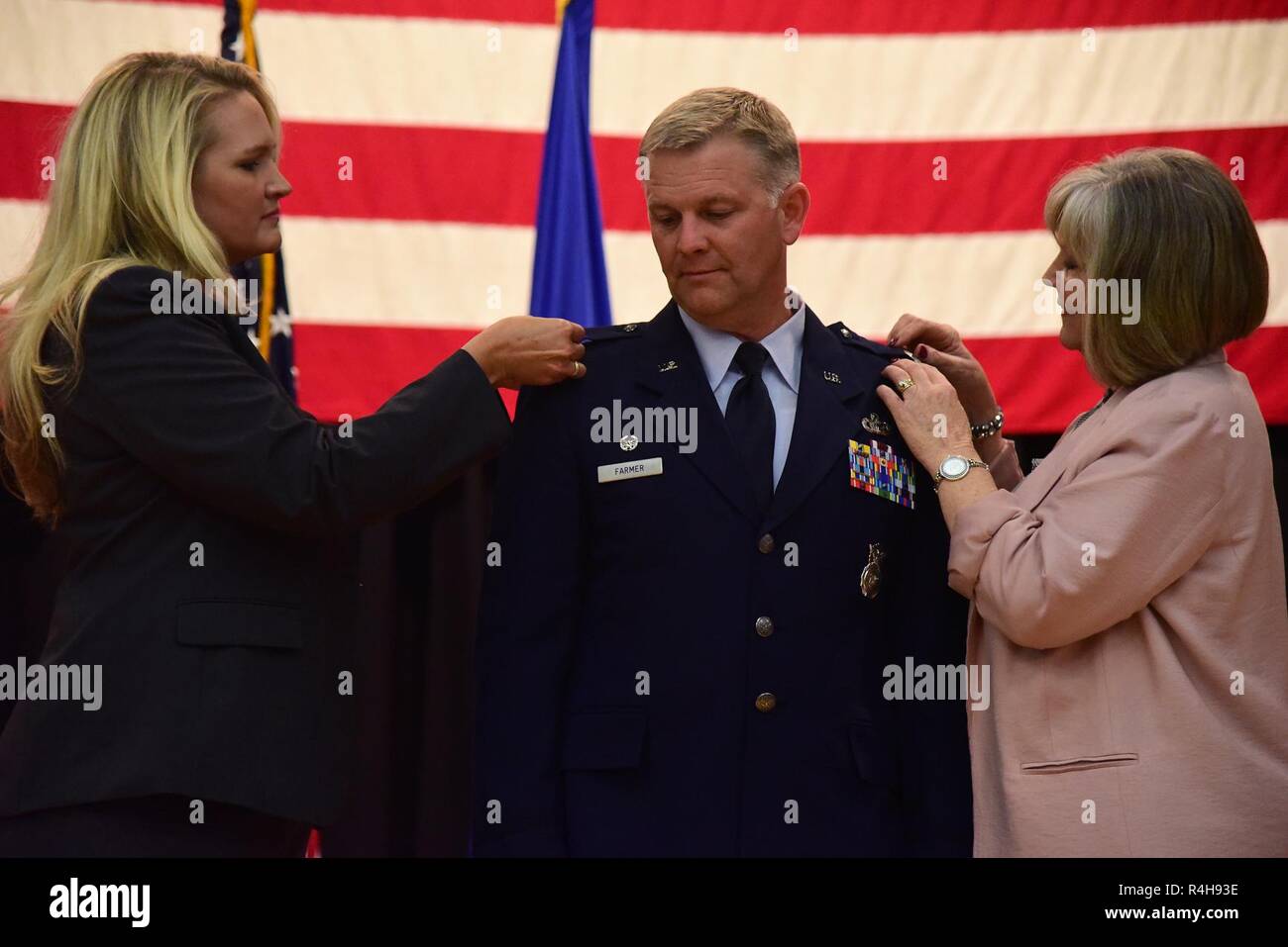 Maj. John Farmer, 22nd Security Forces Squadron commander, promotes to ...