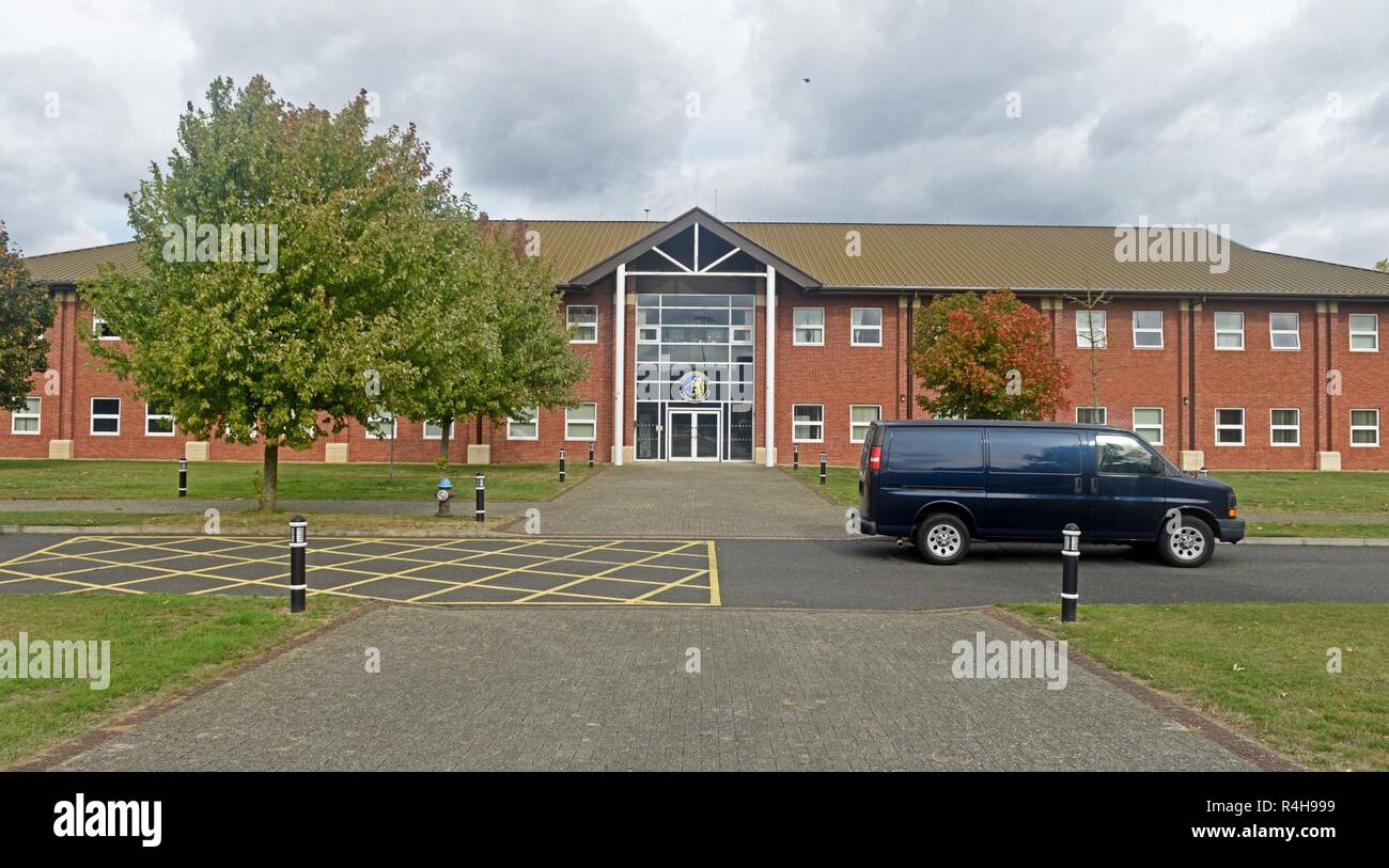 The 100th Civil Engineering Squadron, Building 680, at RAF Mildenhall ...