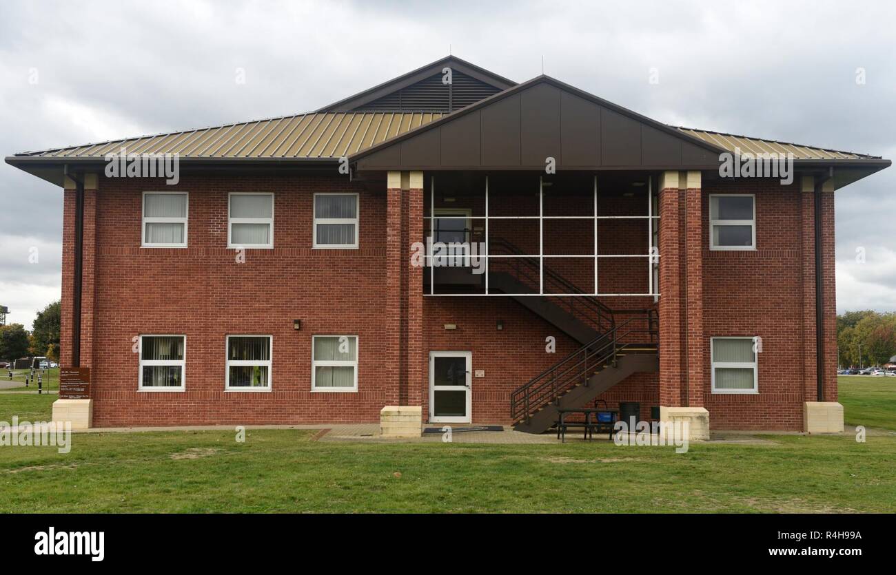 The 100th Civil Engineering Squadron, Building 680, at RAF Mildenhall ...