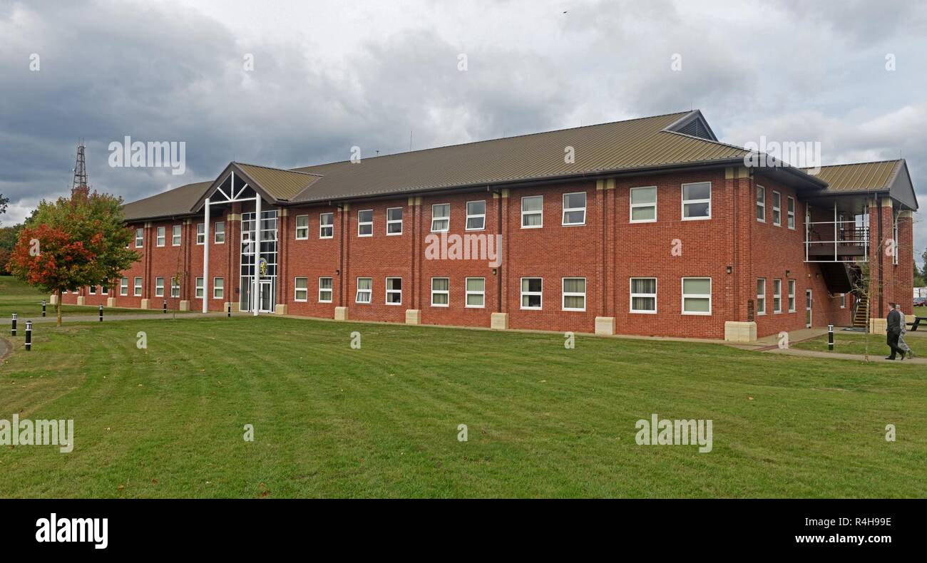 The 100th Civil Engineering Squadron, Building 680, at RAF Mildenhall ...