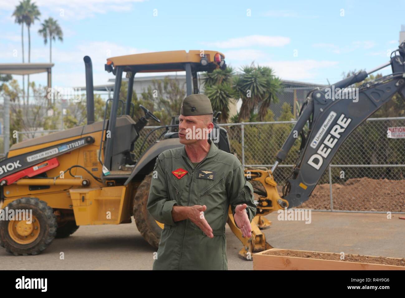 Maj. Gen. Kevin Iiams, commanding general of 3rd Marine Aircraft Wing ...