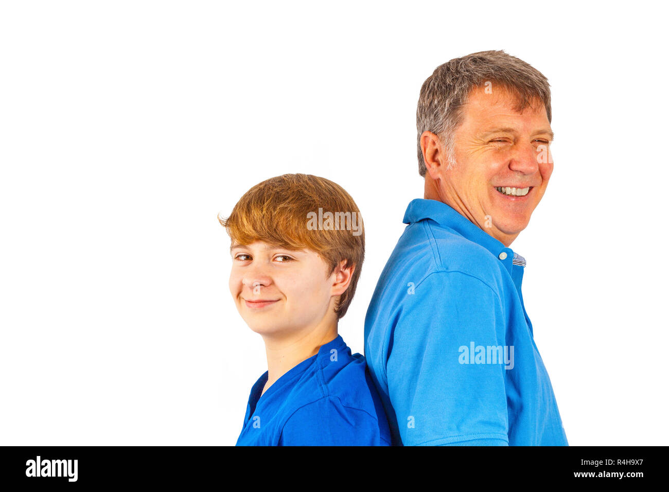 happy father with his sun Stock Photo - Alamy