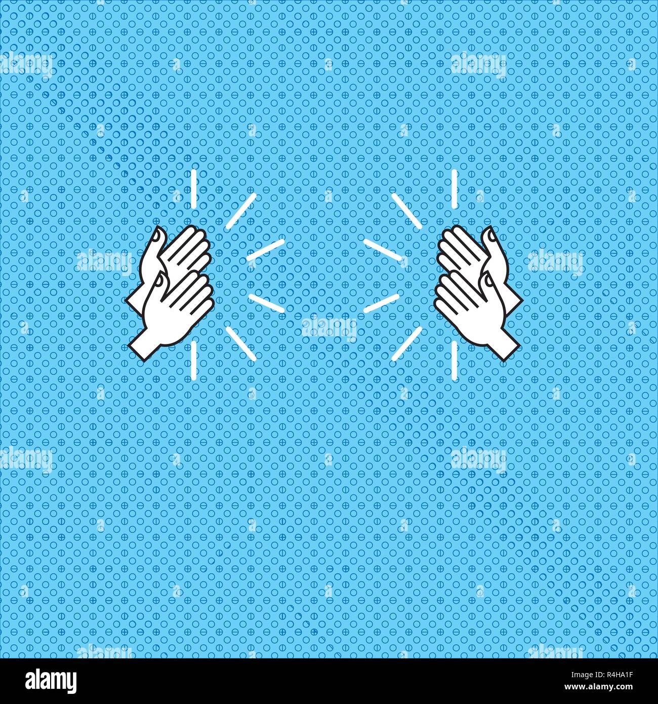 Clapping hands loop hi-res stock photography and images - Alamy