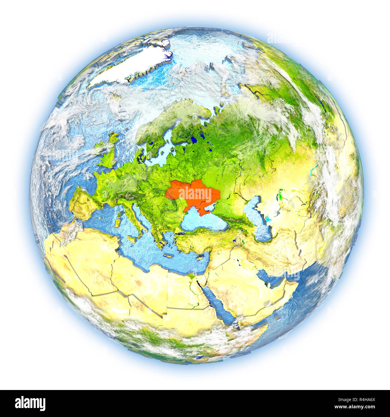 Ukraine map satellite hi-res stock photography and images - Alamy