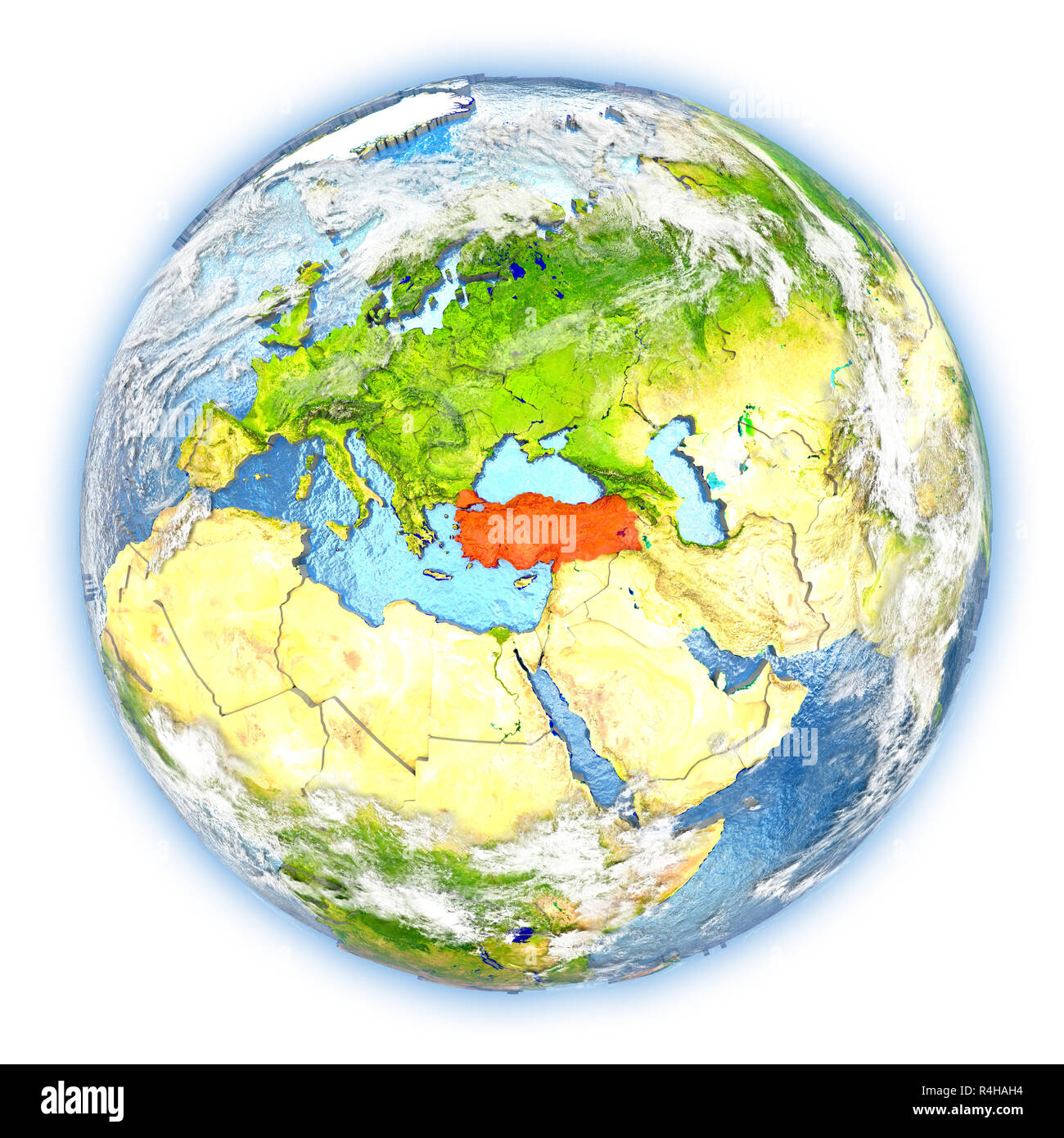 Turk map Cut Out Stock Images & Pictures - Alamy