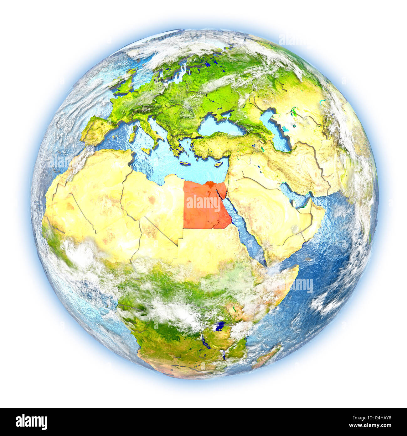 Egypt on Earth isolated Stock Photo - Alamy