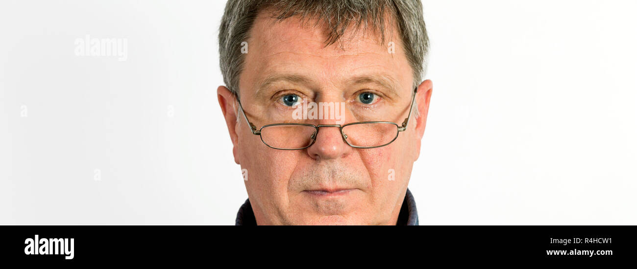 Closeup portrait of sad stressed man Stock Photo - Alamy