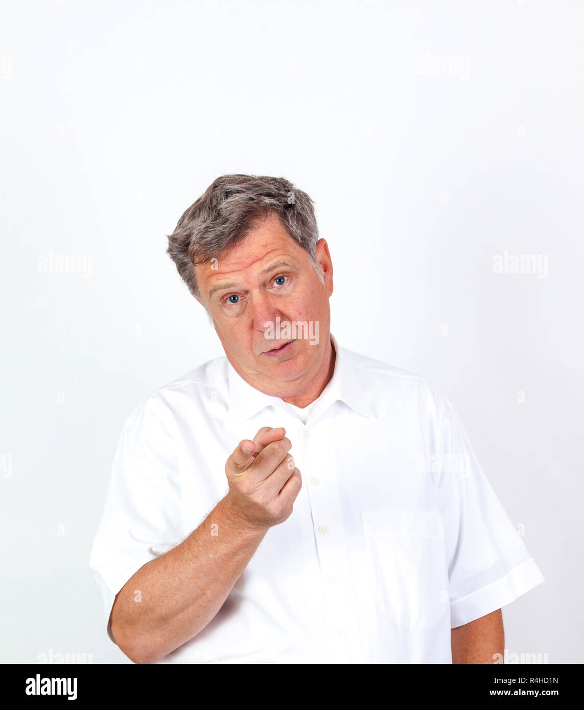 business man in white shirt gives advices Stock Photo - Alamy