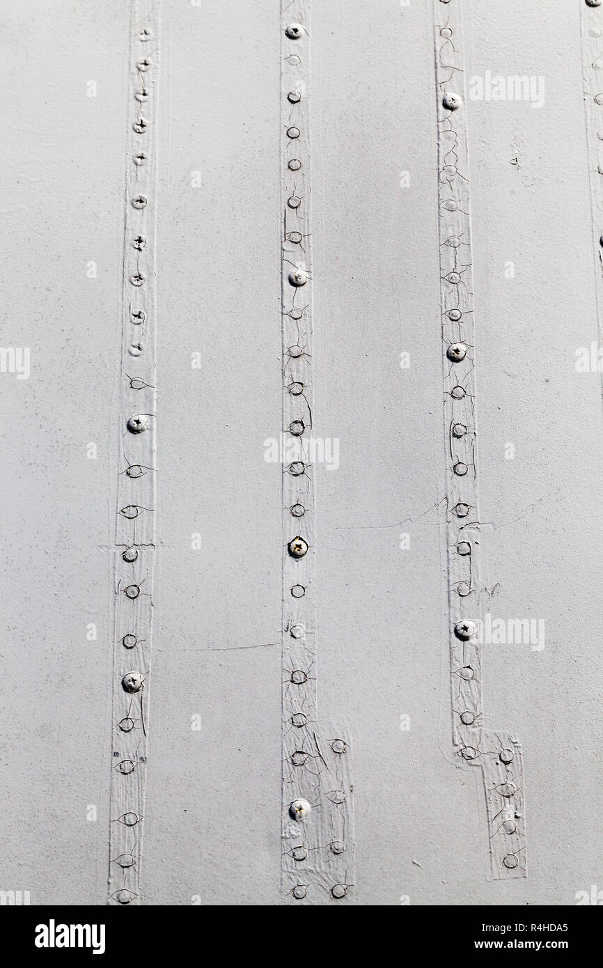metal surface with rivets Stock Photo - Alamy