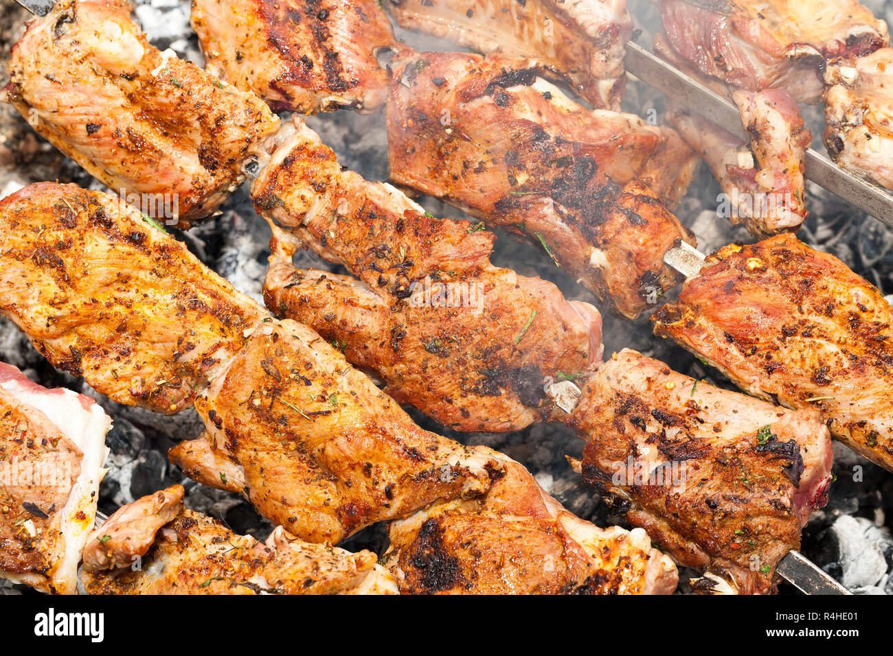 cooking meat Photo Stock Photo - Alamy