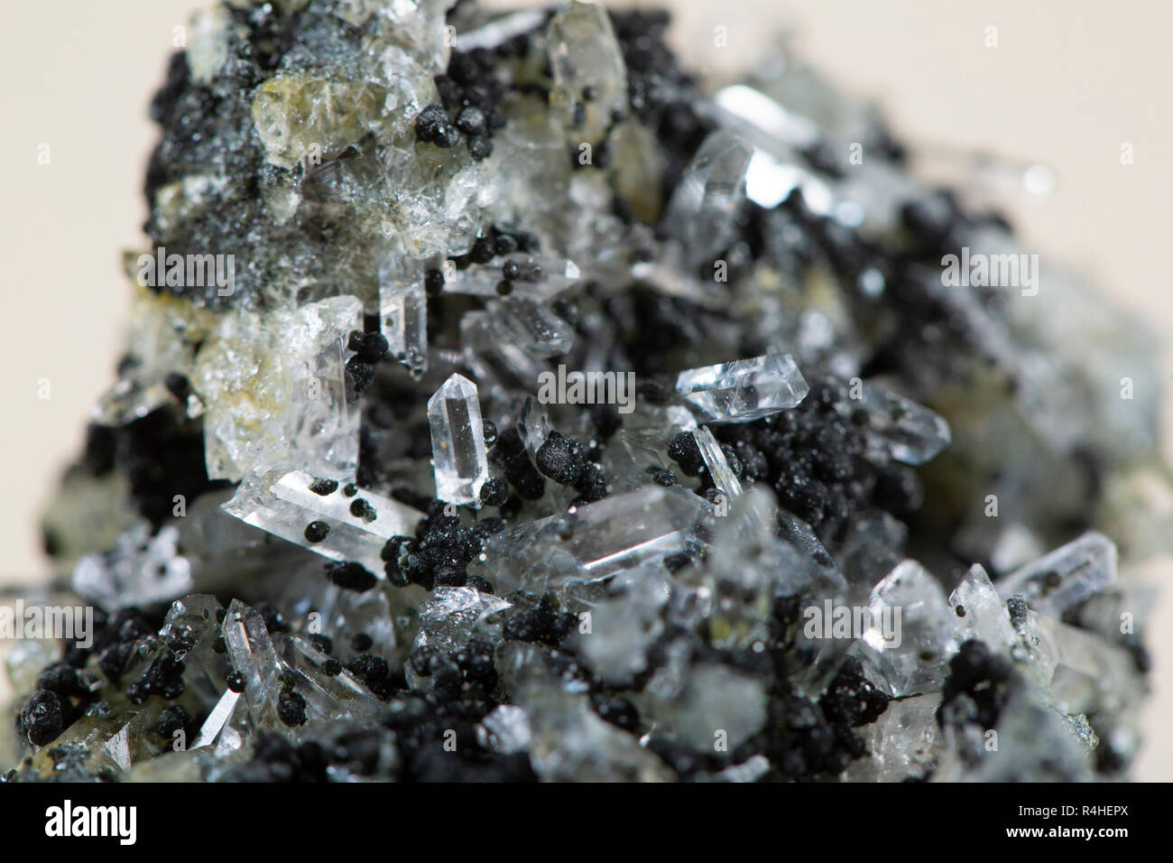 Pyrite on white background, also known as iron pyrite and fools gold ...