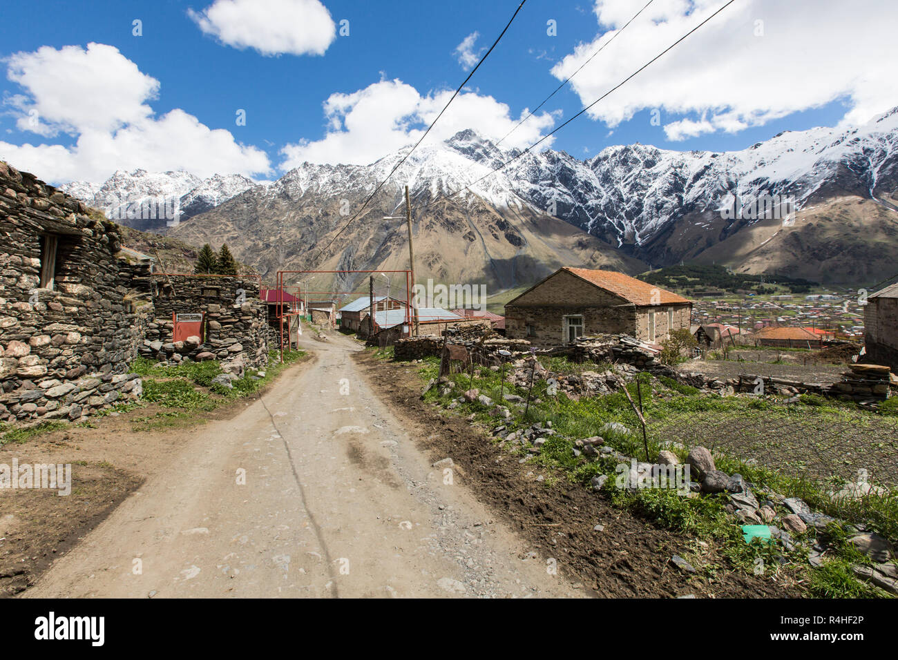 Caucasus mountains, Georgia Stock Photo - Alamy