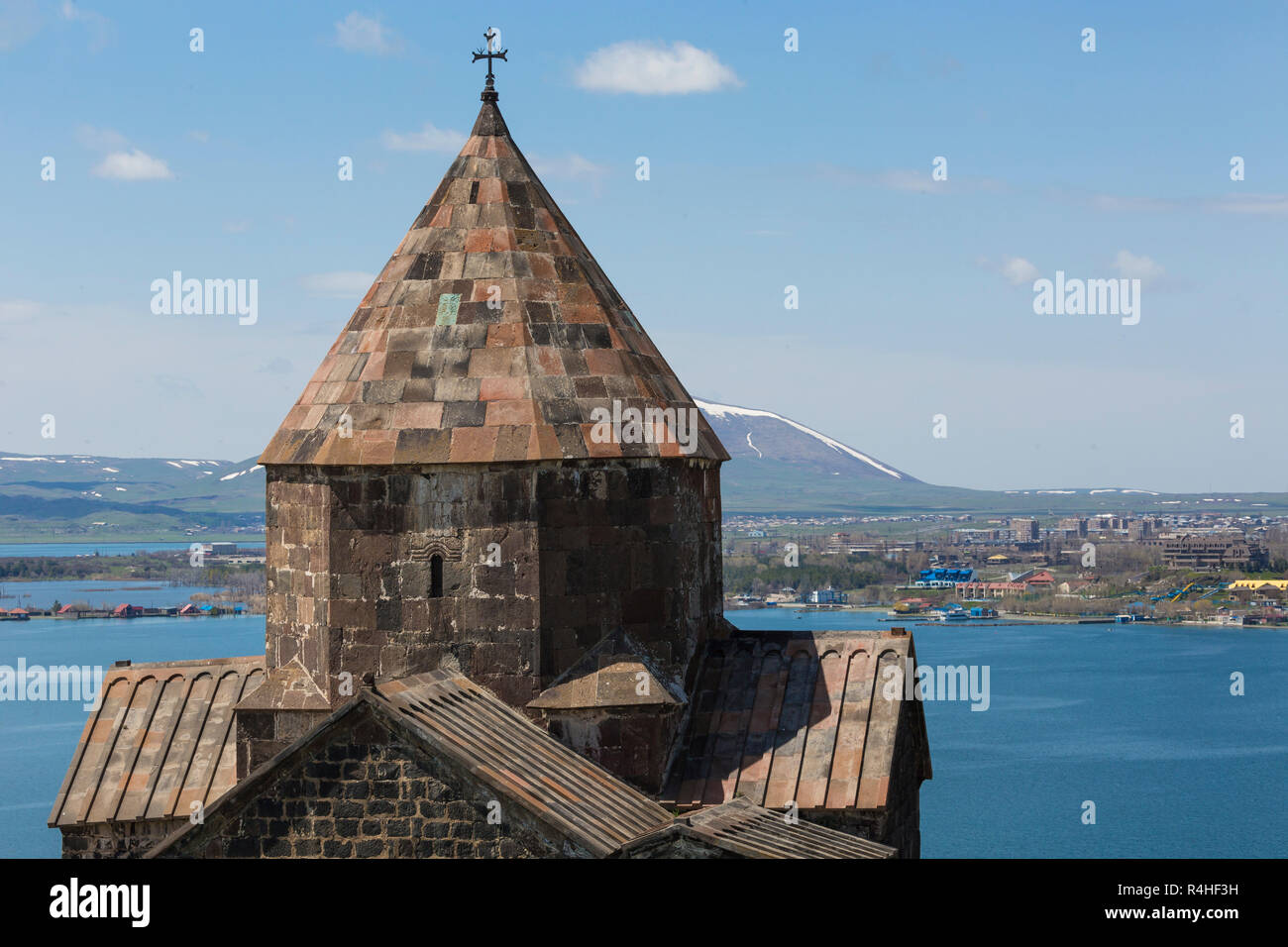 The 9th century Armenian monastery of Sevanavank at lake Sevan Stock Photo - Alamy
