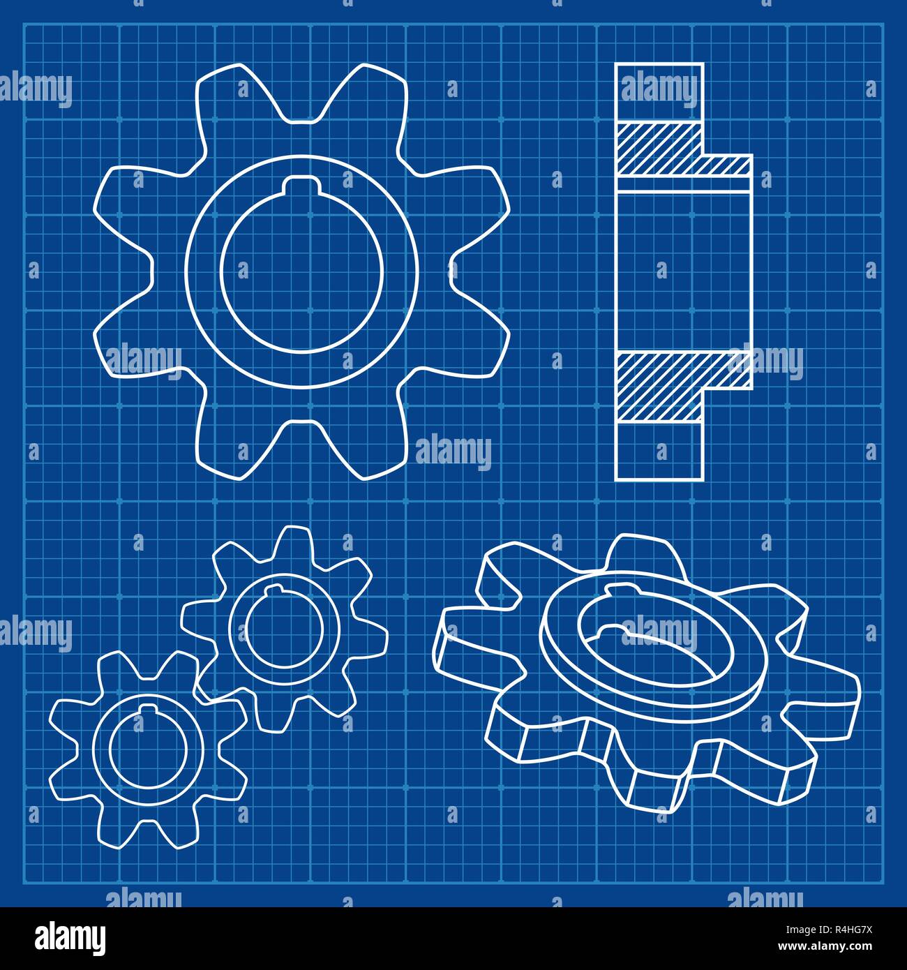 Blueprint Gears